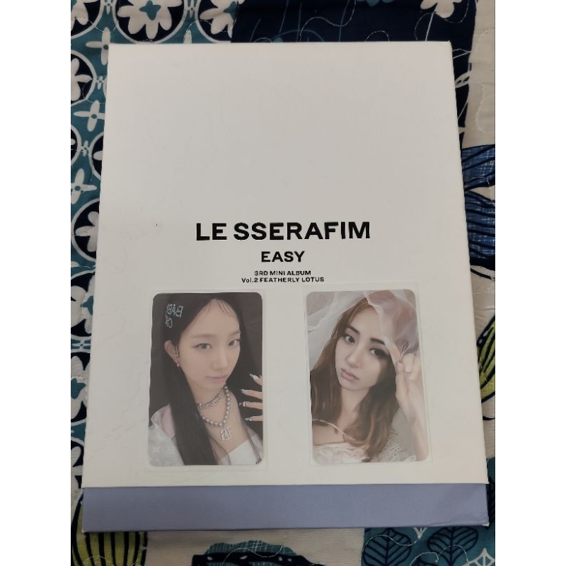Le Sserafim 3rd Mini Album EASY [UNSEALED] | Shopee Malaysia