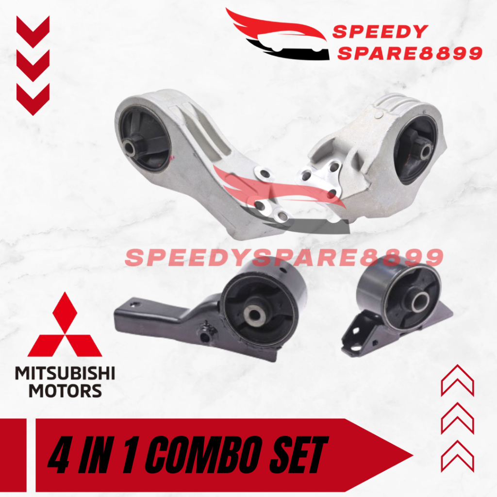 [4 IN 1 COMBO SET] Engine mounting for Proton Exora / Preve / Suprima S ...