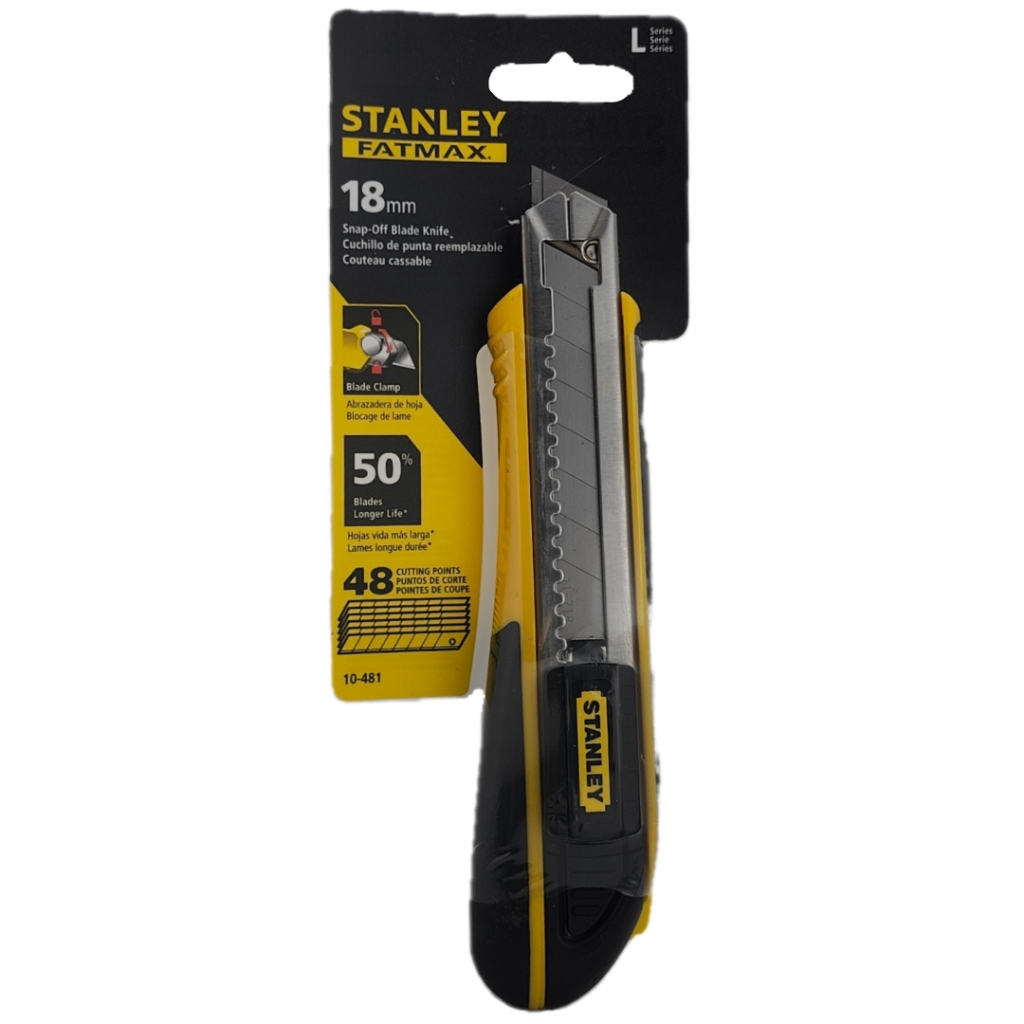 🇺🇸 STANLEY Fatmax Snap- Off Blade Knife - 18MM | Shopee Malaysia