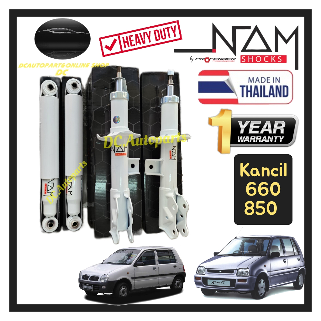 NAM THAILAND HEAVY DUTY SHOCK ABSORBER PERODUA KANCIL 660 850 FRONT OR ...