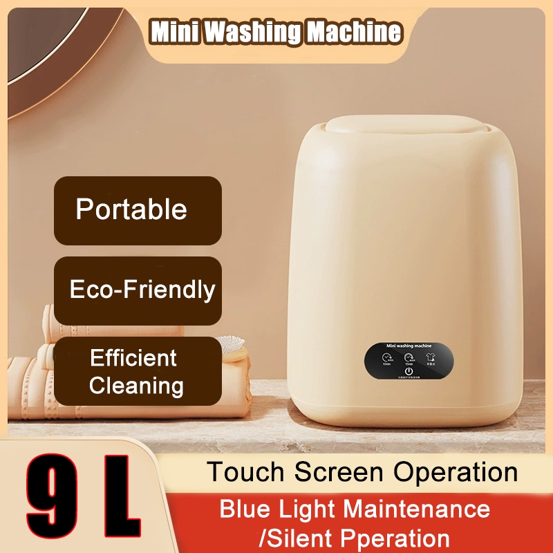 9L Portable Mini Washing Machine for Baby Underwear & Socks - Compact ...