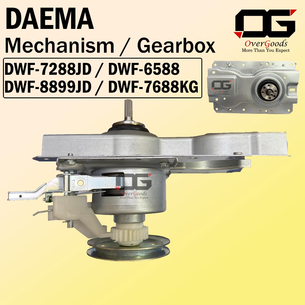 Daema DWF-7288JD / DWF-6588 / DWF-8899JD / DWF-7688KG Mechanism / Gearbox Washing Machine Daema ...