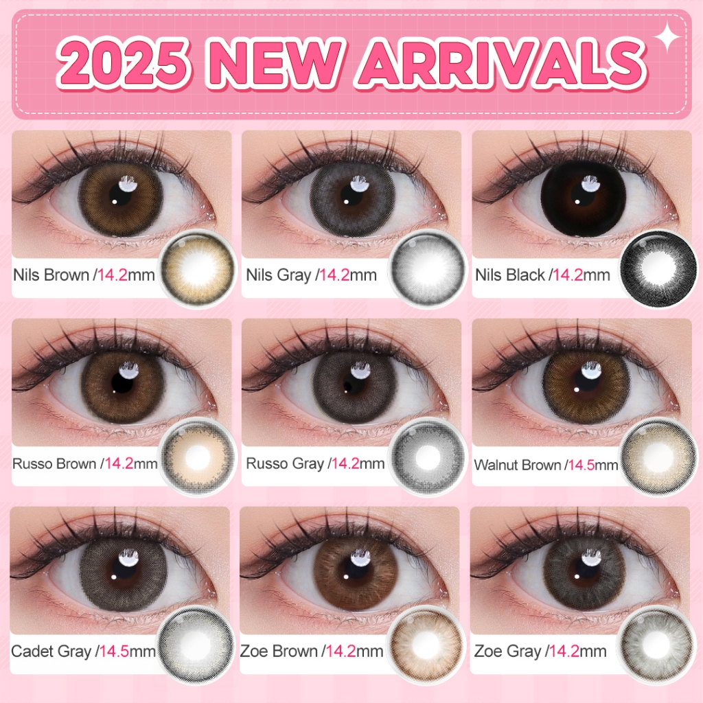 【2025 New Arrivals】 Magister Contact Lens 1Pair Colored Contact Lenses ...