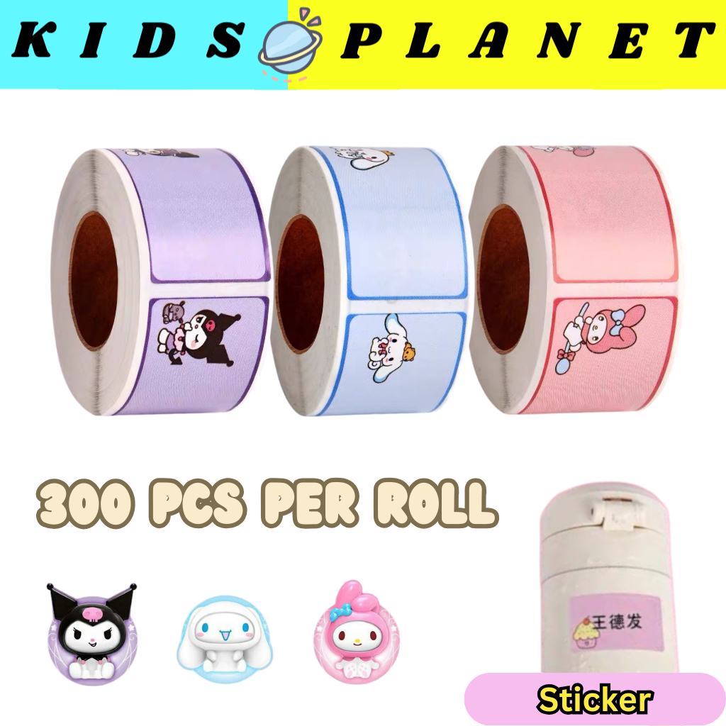 Sticker | Sanrio decoration name label sticker kids student gift ...