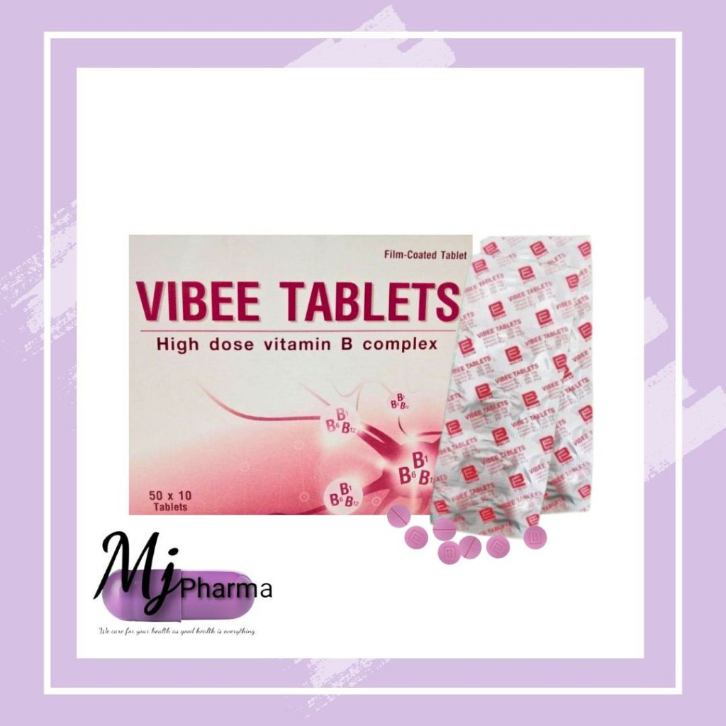 Vibee tablets high dose vitamin B complex 10 tablets per strip for ...