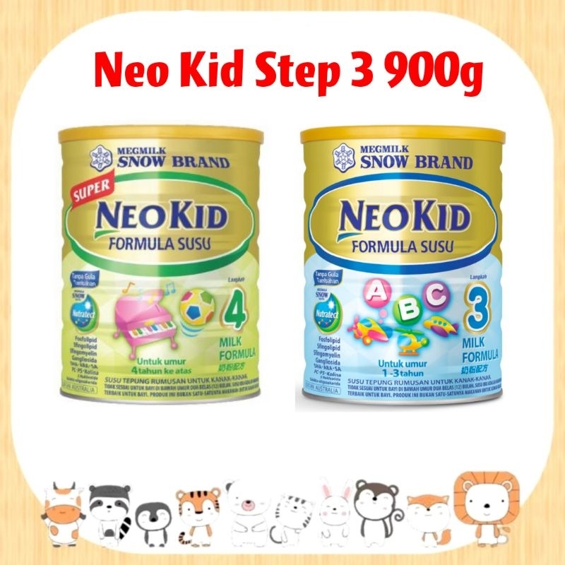 Snow Brand Neo Kid Step 3/ Step 4 900g | Shopee Malaysia