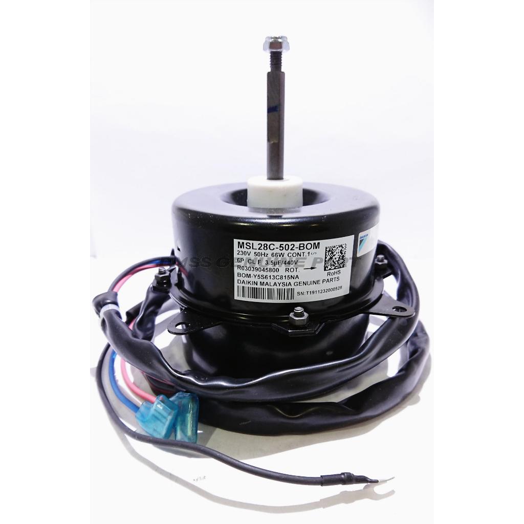 DAIKIN | OUTDOOR FAN MOTOR SINGLE PHASE AC FAN MOTOR MSL28C-502 | 3.0HP ...