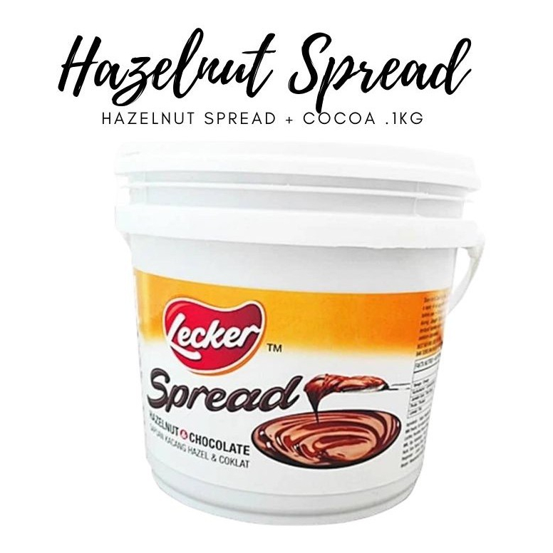 LECKER SPREAD HAZELNUT & CHOCOLATE 1KG | Shopee Malaysia