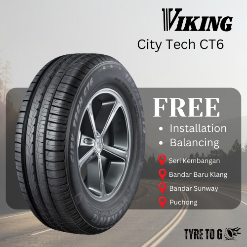 Viking City Tech CT6 (12 13 14 15 inch) | Shopee Malaysia