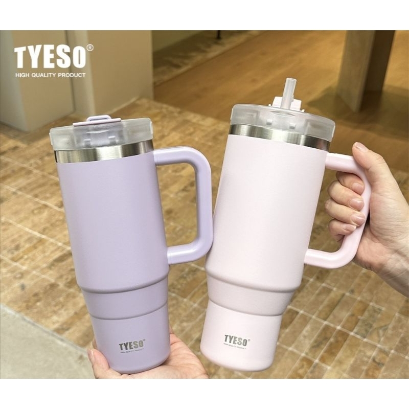 Tyeso Keep Cold And Hot Vacuum Insulated Tumbler Water 1200ml | Shopee Malaysia