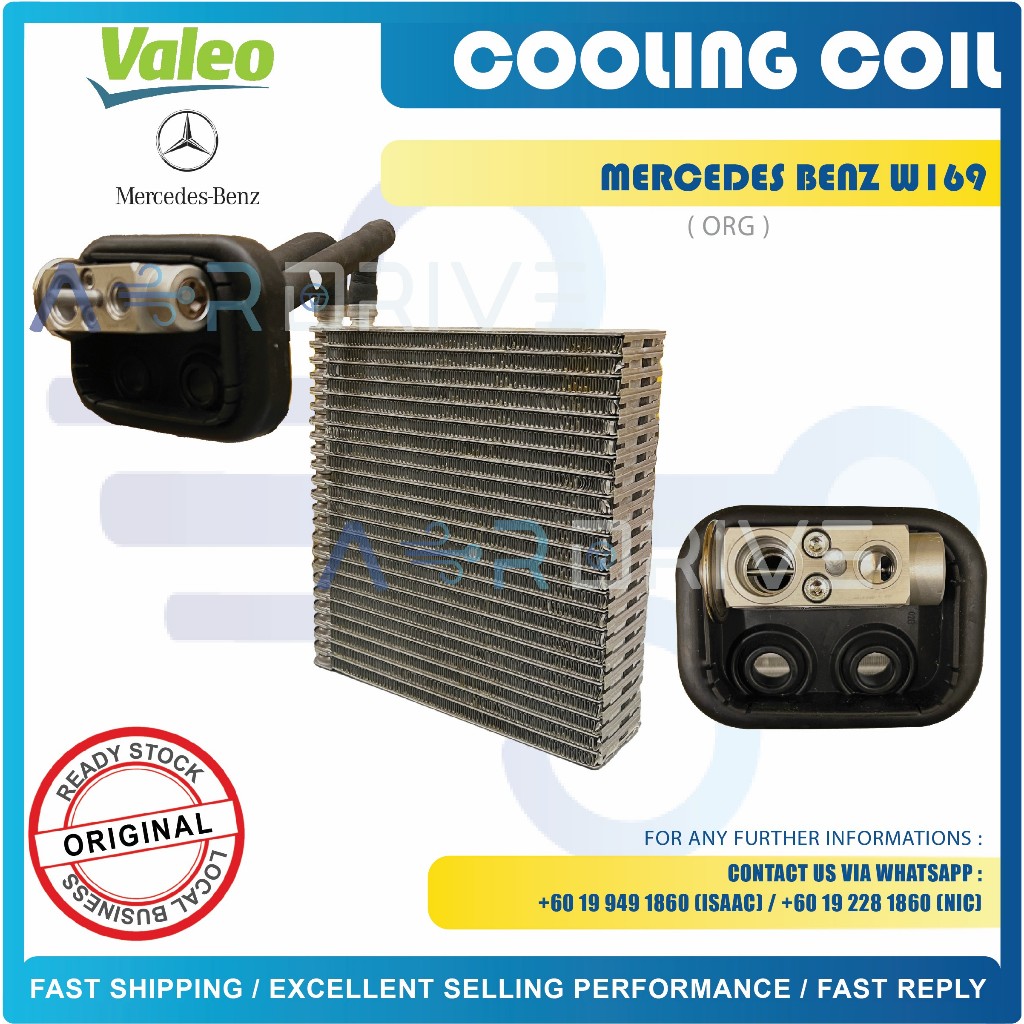 VALEO ORIGINAL MERCEDES BENZ A169 COOLING COIL C/W VALVE | Shopee Malaysia