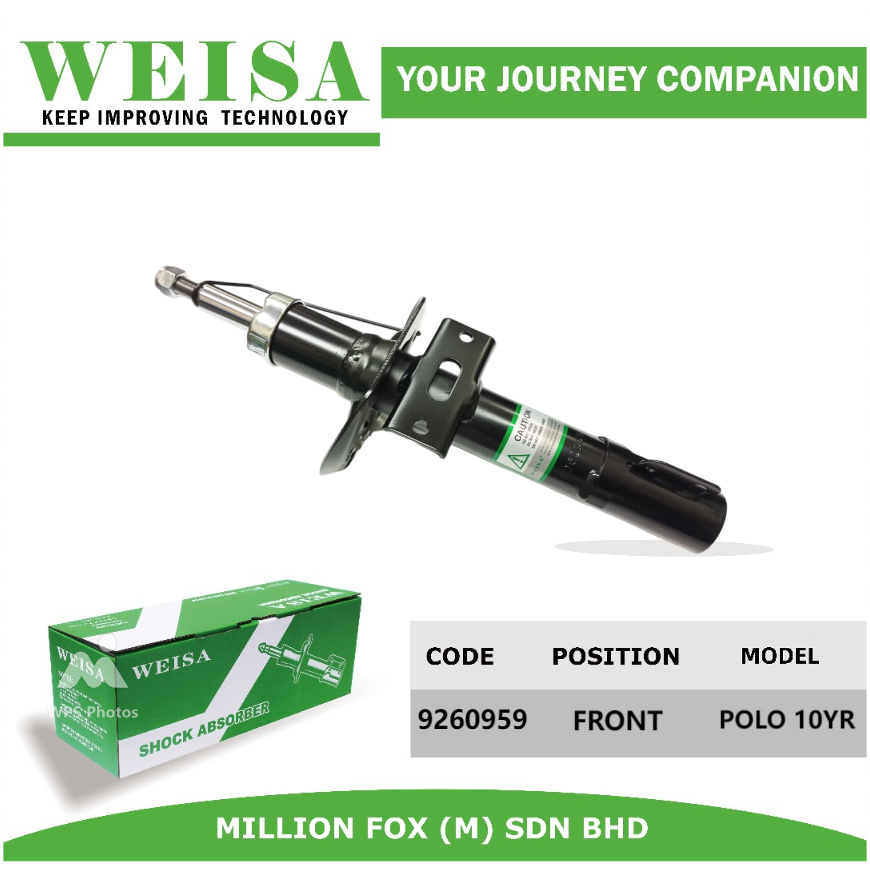 (1 SET PRICE) VOLKSWAGEN POLO VENTO TSI FRONT REAR SHOCK ABSORBER SET ...