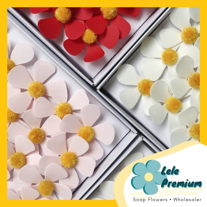LELE (50pcs) 香皂紫罗兰 Soap Violet Flower Bunga Sabun | Shopee Malaysia