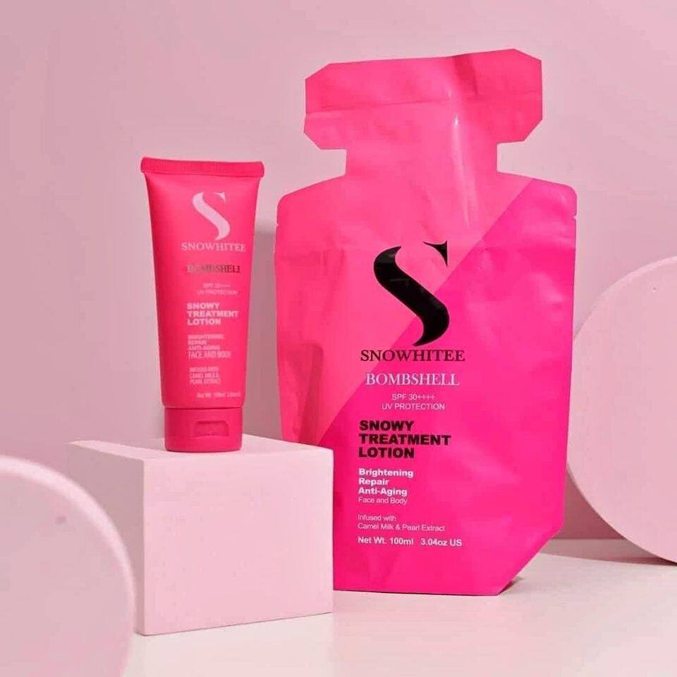 SNOW WHITE BOMBHSELL SNOWY TREATMENT BODY LOTION | Shopee Malaysia