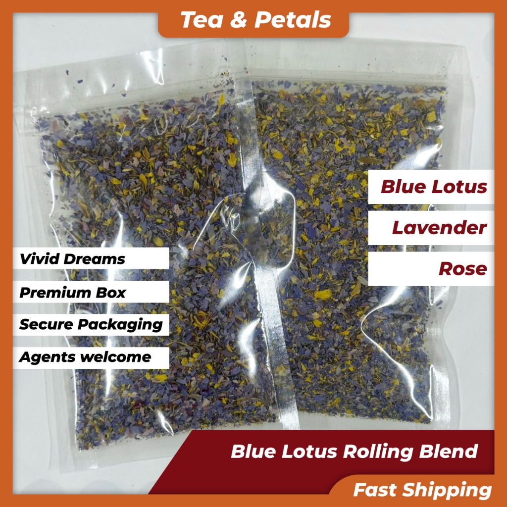 T&P 10g/20g High Quality Blue Lotus Herb Blend | Original & Menthol ...