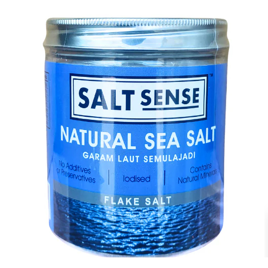 SALT SENSE Natural Sea Salt Flake Salt | Garam Laut Semulajadi 250g ...