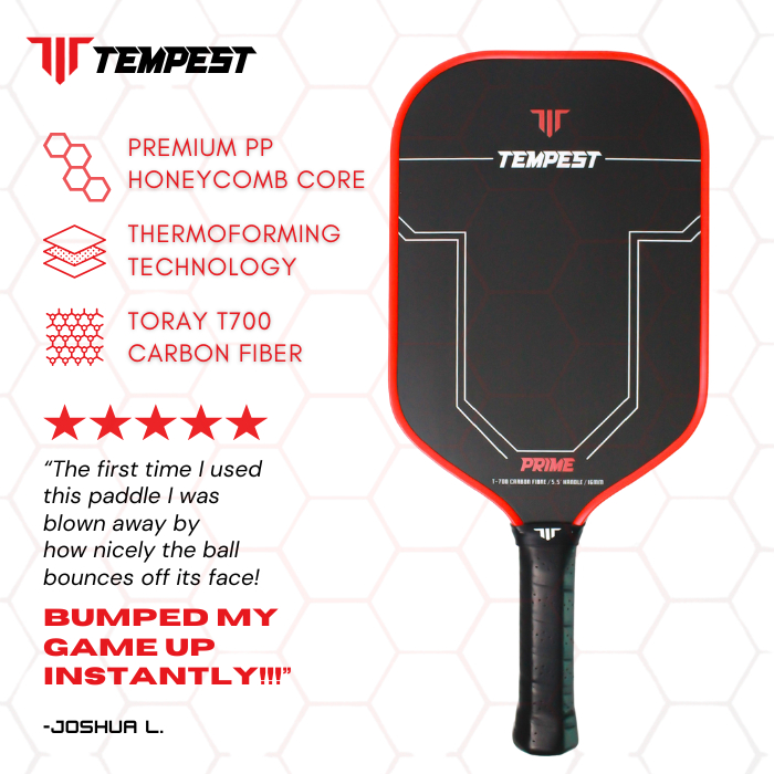 Tempest Prime CFS 16 Pickleball Paddle | Shopee Malaysia