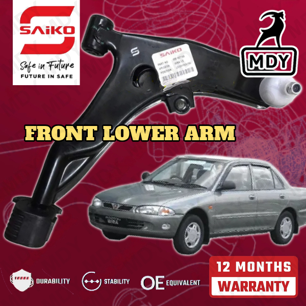 Saiko Front Lower Arm for Proton Wira Satria 1.3 1.5 1.6 1.8 Wira SE ...