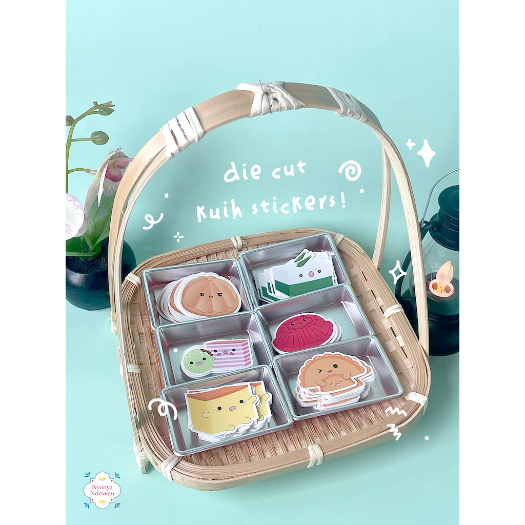 Malaysian Kuih Die-Cut Stickers | Nyonya & Traditional Snacks | Shopee ...