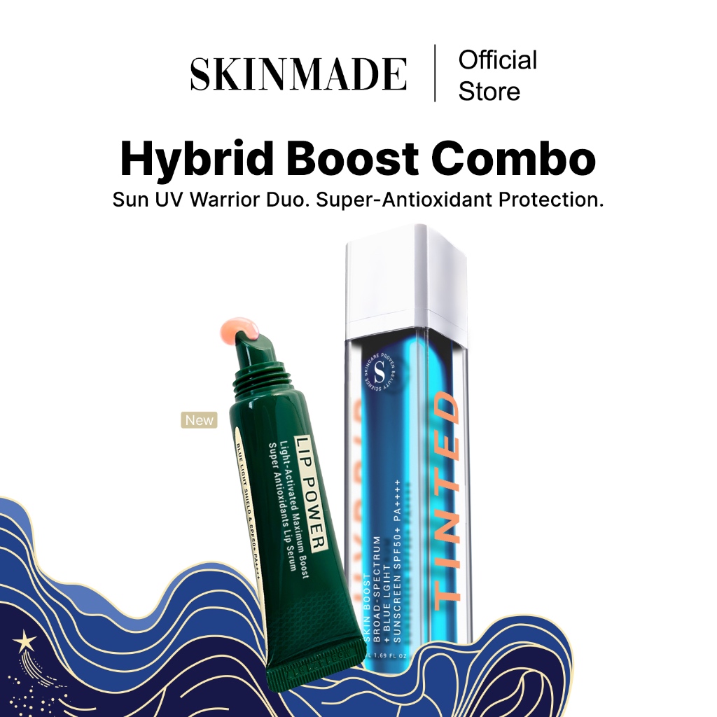 SKINMADE Hybrid Boost Combo Sun UV Warrior Duo. Super- Antioxidant Protection. | Shopee Malaysia