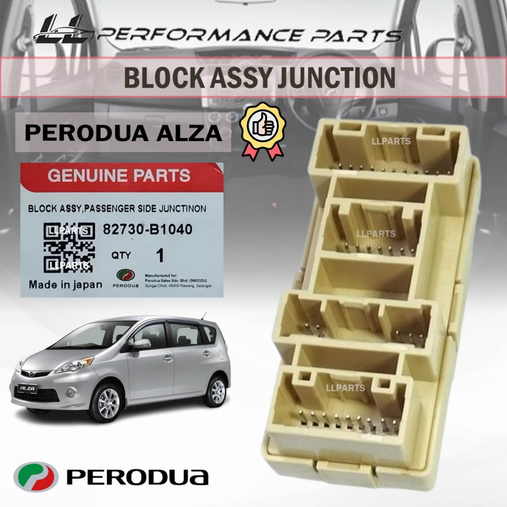 Original Perodua Alza 2009-2022 Block Assy Passenger Side Junction Box ...