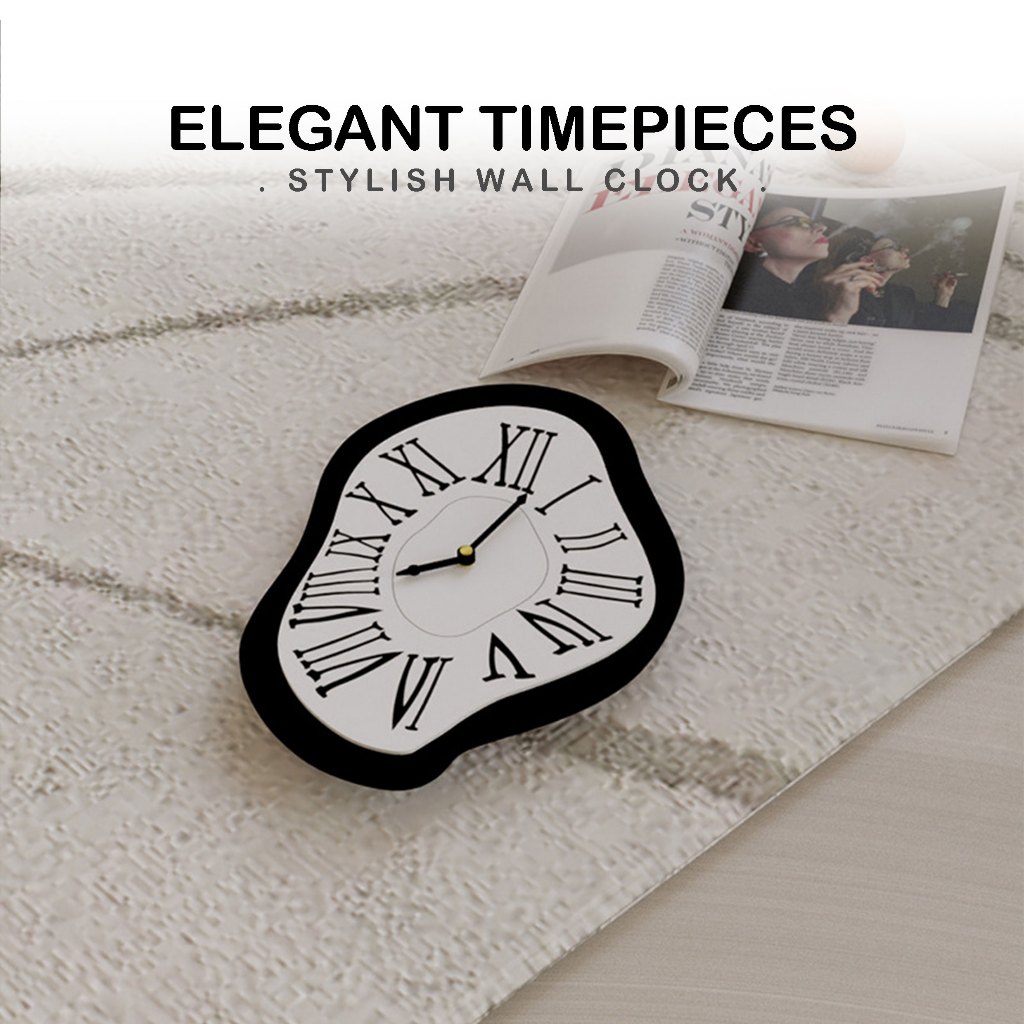 Nordic Living Room Decorative Wall Clock Bedroom Creative Clock INS ...