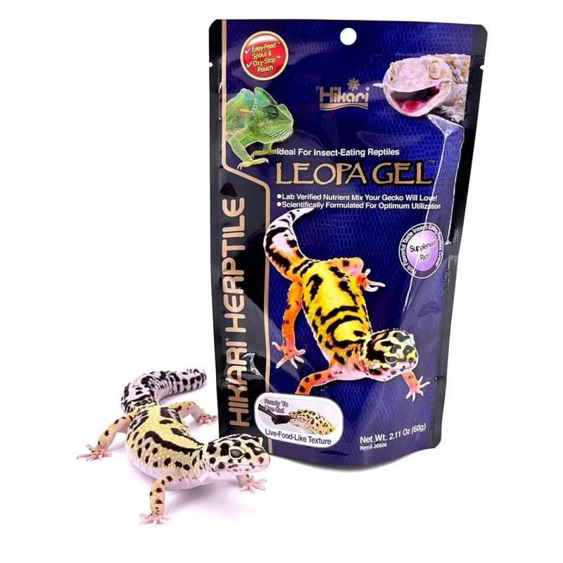 Hikari Reptile Food Leopa Gel 60g | Leoard Gecko |Tokay Gecko | Veiled ...