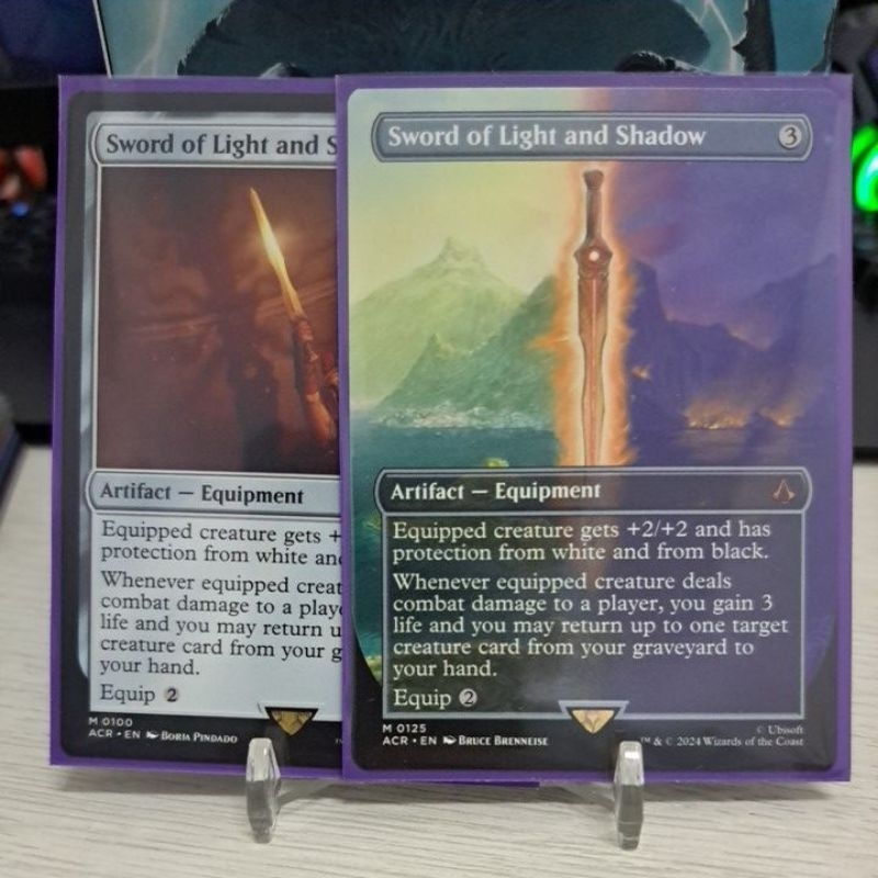 MTG Sword of Light and Shadow Borderless (ACR)(Mythic) | Shopee Malaysia