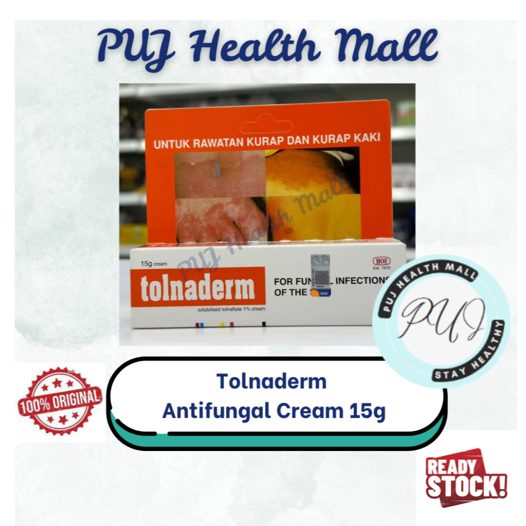 Tolnaderm Antifungal Cream 15g | Shopee Malaysia
