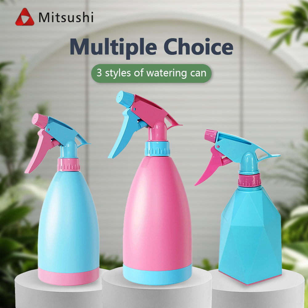 Mitsushi Water Spray Bottle Botol Sembur Portable Hand Pressed Angular ...
