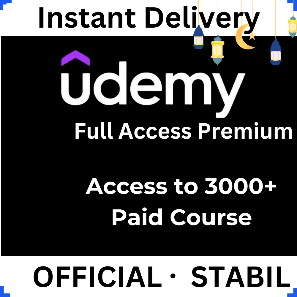 Udemy Premium 3000+ Course Account Cute | Shopee Malaysia