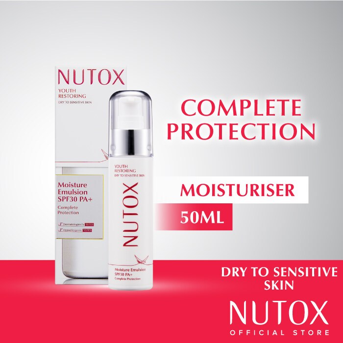 [NEW & IMPROVED] Nutox Youth Restoring Moisture Emulsion SPF30 PA++ ...
