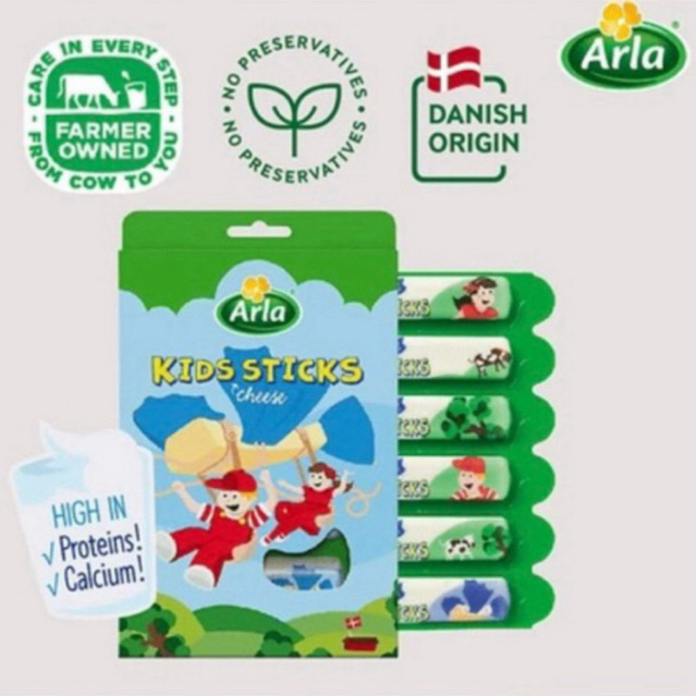 Arla Cheese Kids Sticks(6x18gr) | Shopee Malaysia