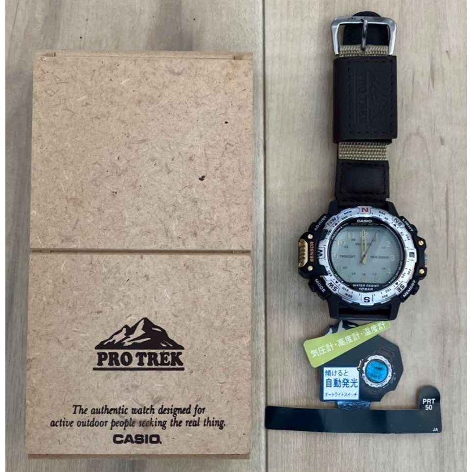 CASIO Protrek PRT-50 Vintage [Second hand] Transparet Dedital【Direct ...