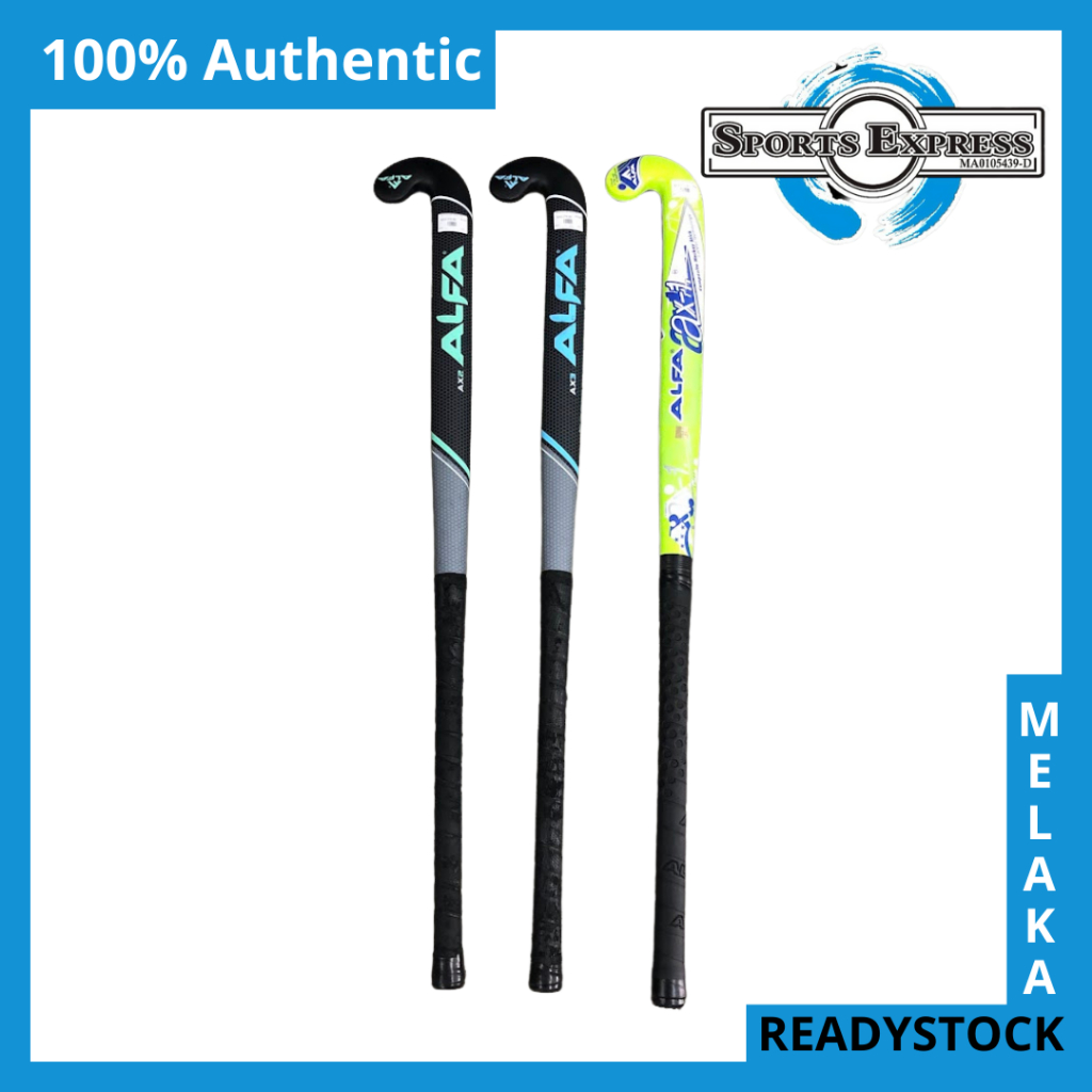 Alfa Hockey Stick AX Series 1/2/3 36.5" Composite Kayu Hoki [100% ...