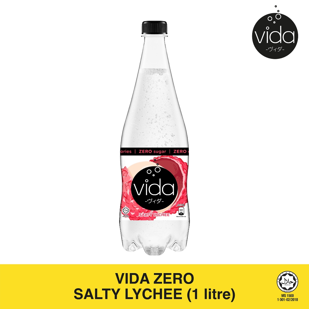 Assorted Vida Zero Sparkling Drink 1L | Shopee Malaysia
