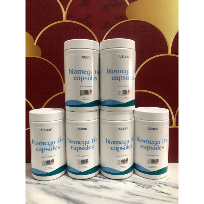 🔥Ready Stock🔥 USANA Biomega D+ III Plus Exp 2026 (100% ORIGINAL) (EPA ...