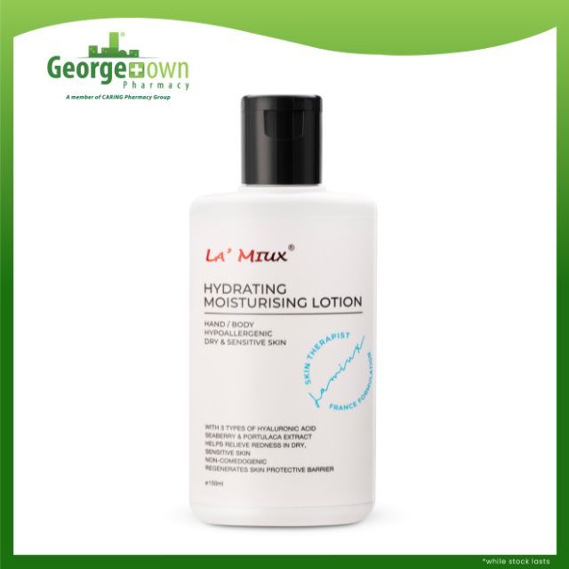 LAMIUX SKIN THERAPIST HYDRATING MOISTURIZING LOTION 150ML | Shopee Malaysia