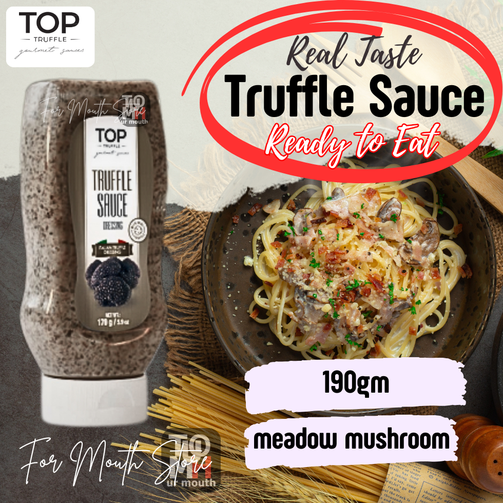 190g Top Truffle Meadow Mushroom Sauce Sos Truffle Paste Black Truffle ...