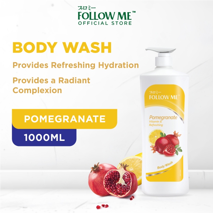 Follow Me Body Wash 1000ml (Pomegranate) | Shopee Malaysia