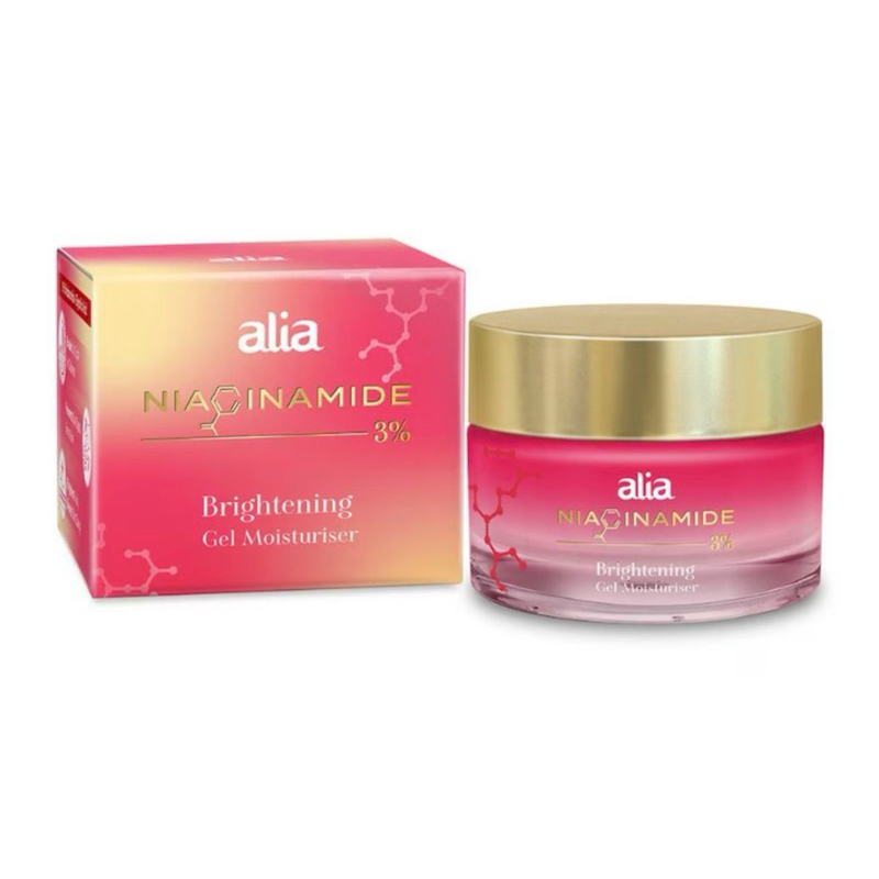 Alia Niacinamide Brightening Gel Moisturiser 50ml | Shopee Malaysia