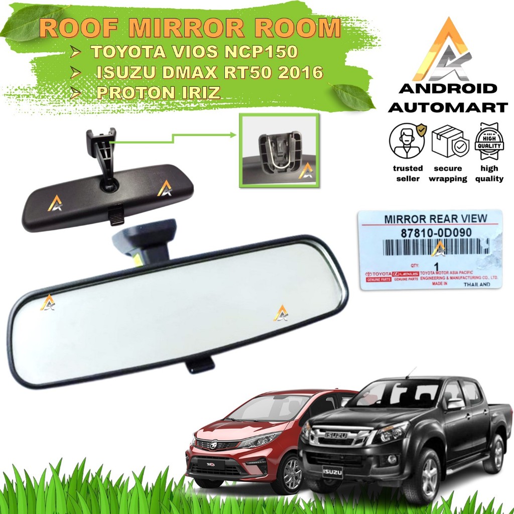 ORIGINAL Toyota Vios NCP150 Isuzu Dmax RT50 Proton Iriz Interior Rear ...