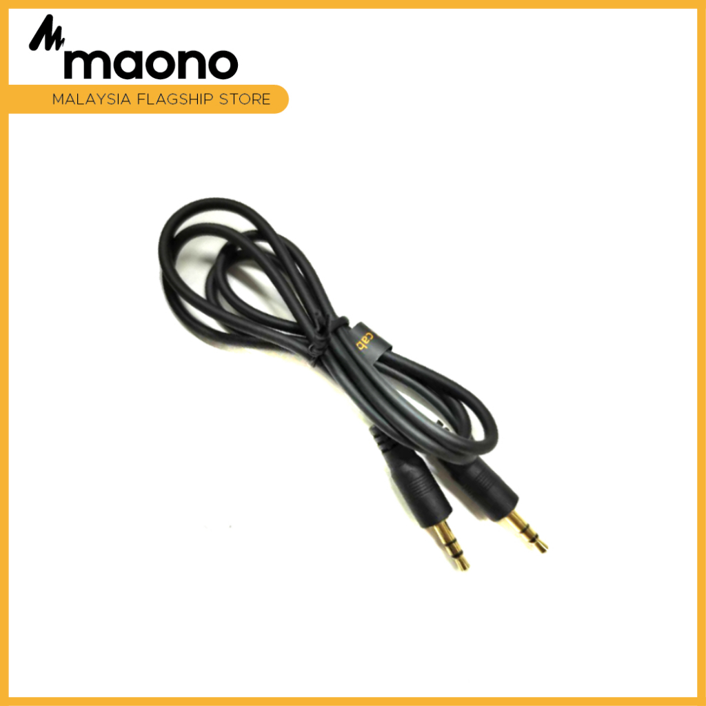MAONO AUX Cable Male 3.5mm to Male 3.5mm/ Podcasting TRRS Cable ...