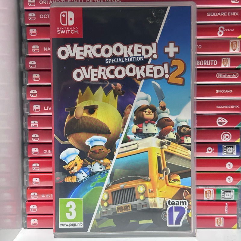 Nintendo Switch Overcooked! Special Edition + Overcooked 2 Used ...
