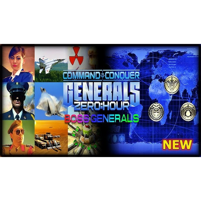 Generals Zero Hour : Boss Generals (PC Games)[Windows] | Shopee Malaysia
