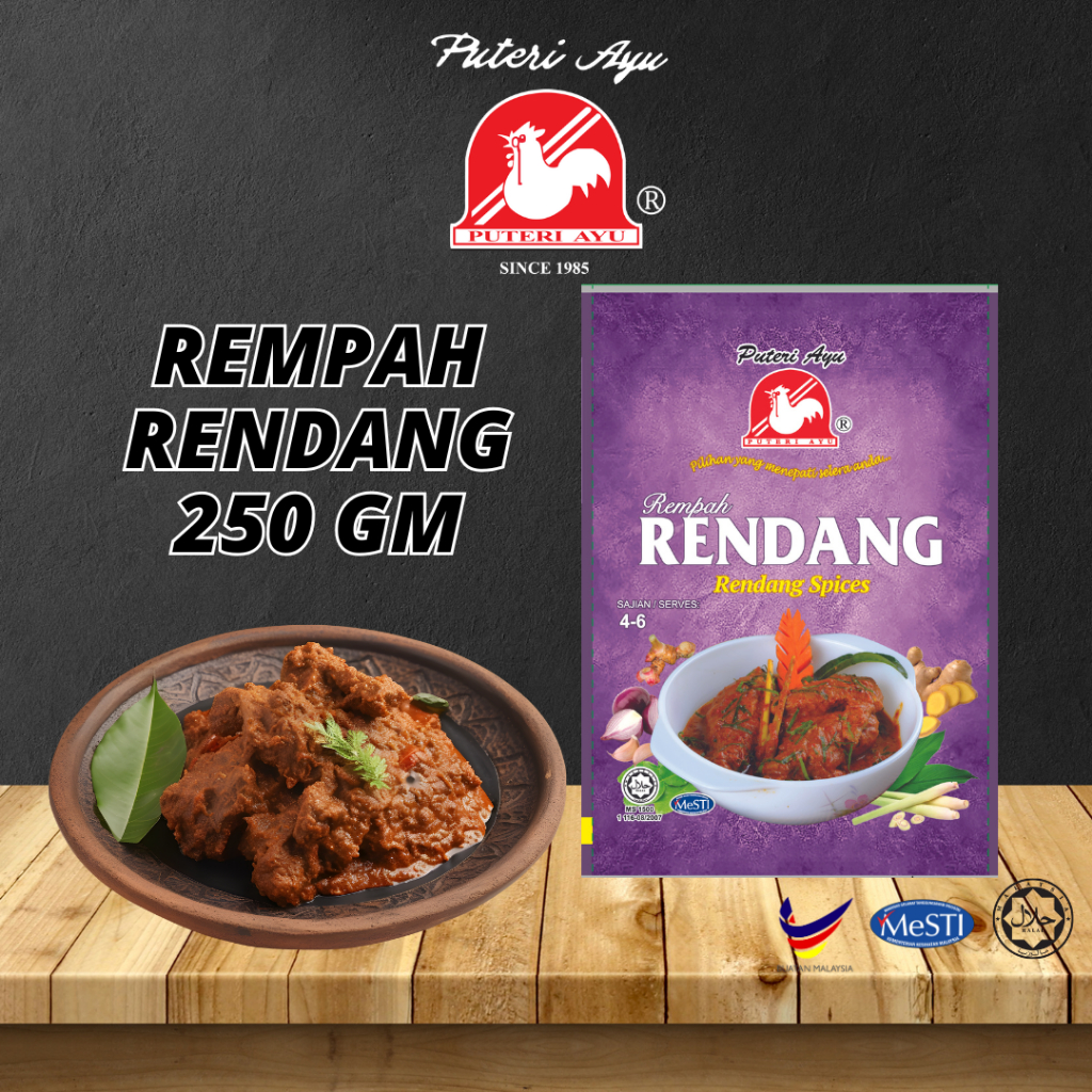 PUTERI AYU REMPAH RENDANG (250g) | Shopee Malaysia