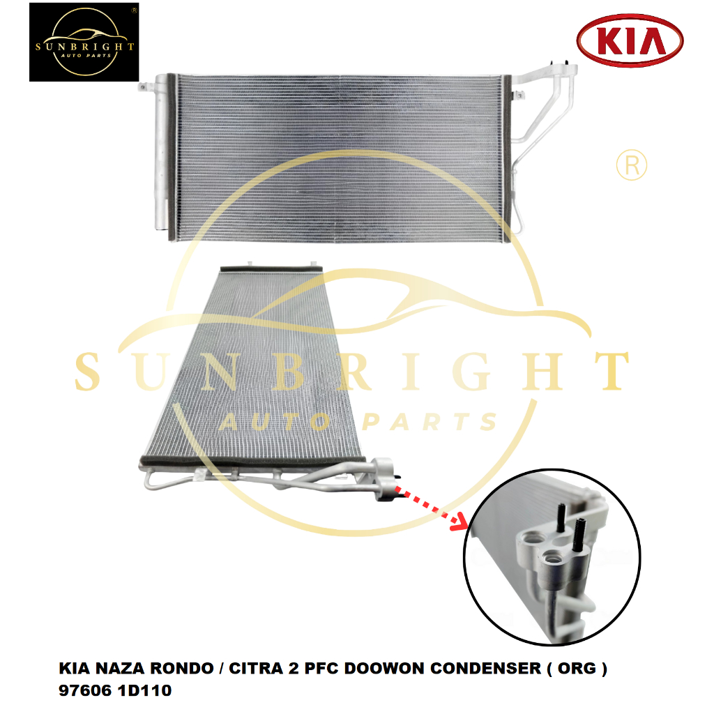 KIA NAZA RONDO / CITRA 2 PFC DOOWON CONDENSER ( ORG ) 97606 1D110 ...