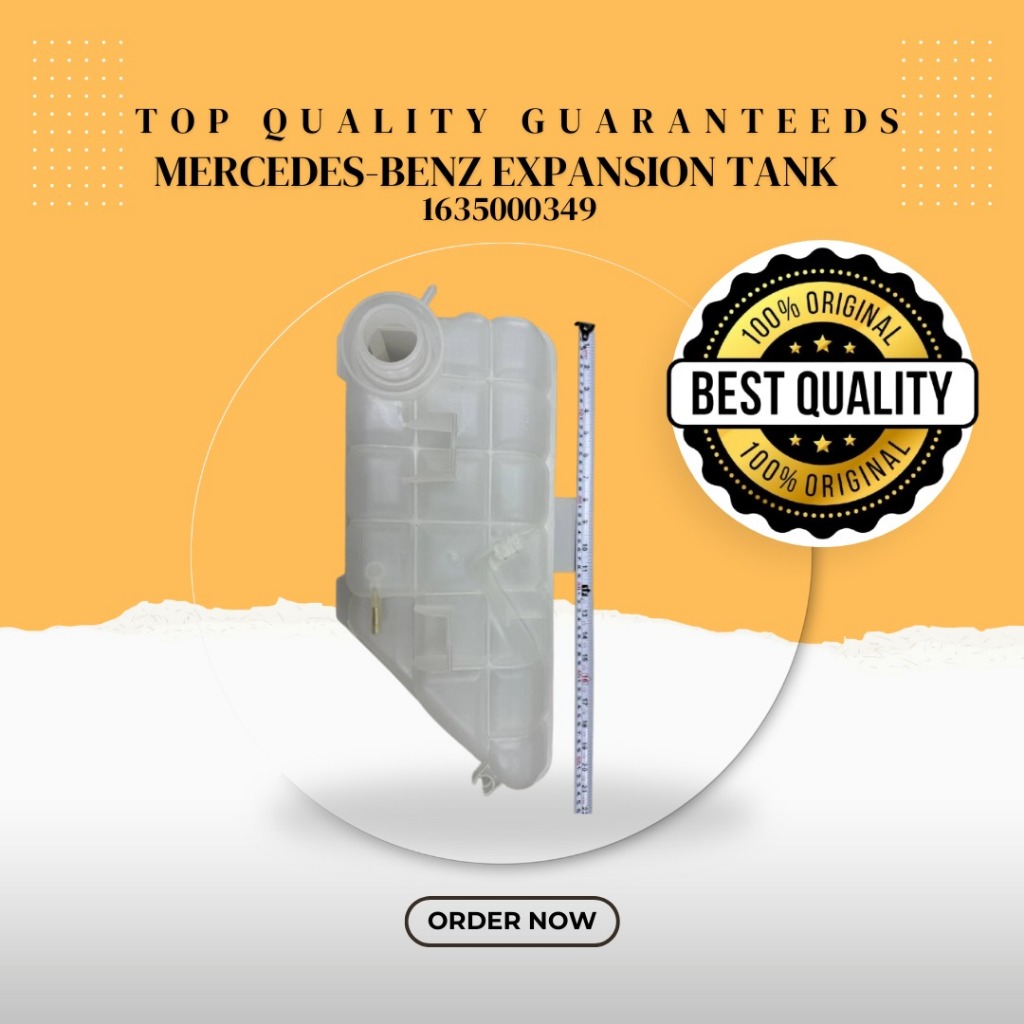 Genuine Mercedes W163 M-Class Coolant Expansion Tank 1635000349 - With ...