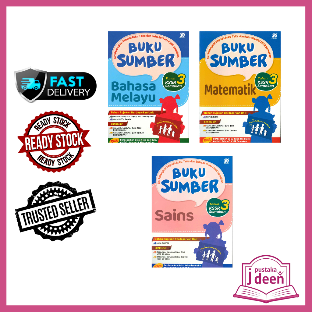 JDEEN BUKU RUJUKAN TAHUN 3 - BUKU SUMBER 2025 | Shopee Malaysia