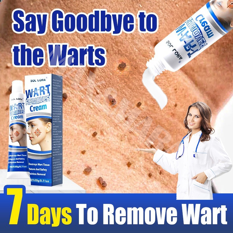 Wart Removal Cream ubat kutil Warts Remover Ointment Skin Tags Remover ...